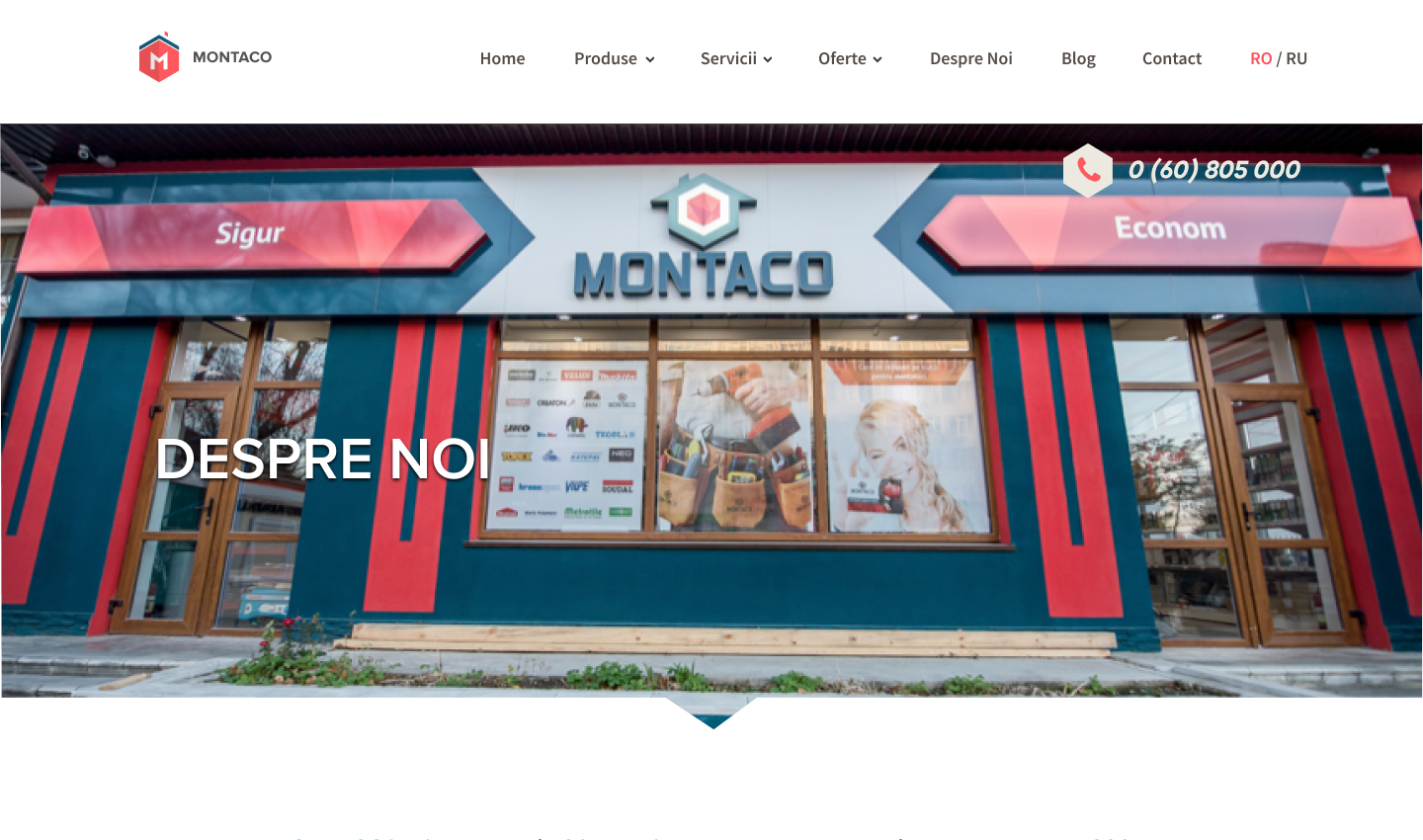 Montaco Roofing Branding, E-Commerce Website, PPC — New Light Digital