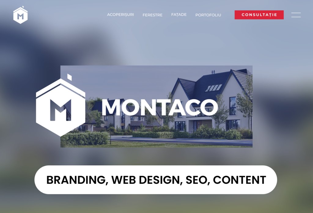 MONTACO: Brand Identity, Website & Online Catalog